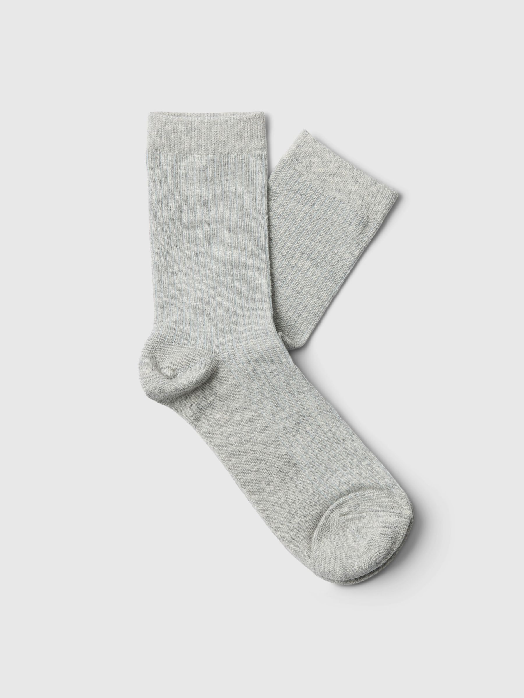 COTTON BLEND SOCKS | Grey | Selected