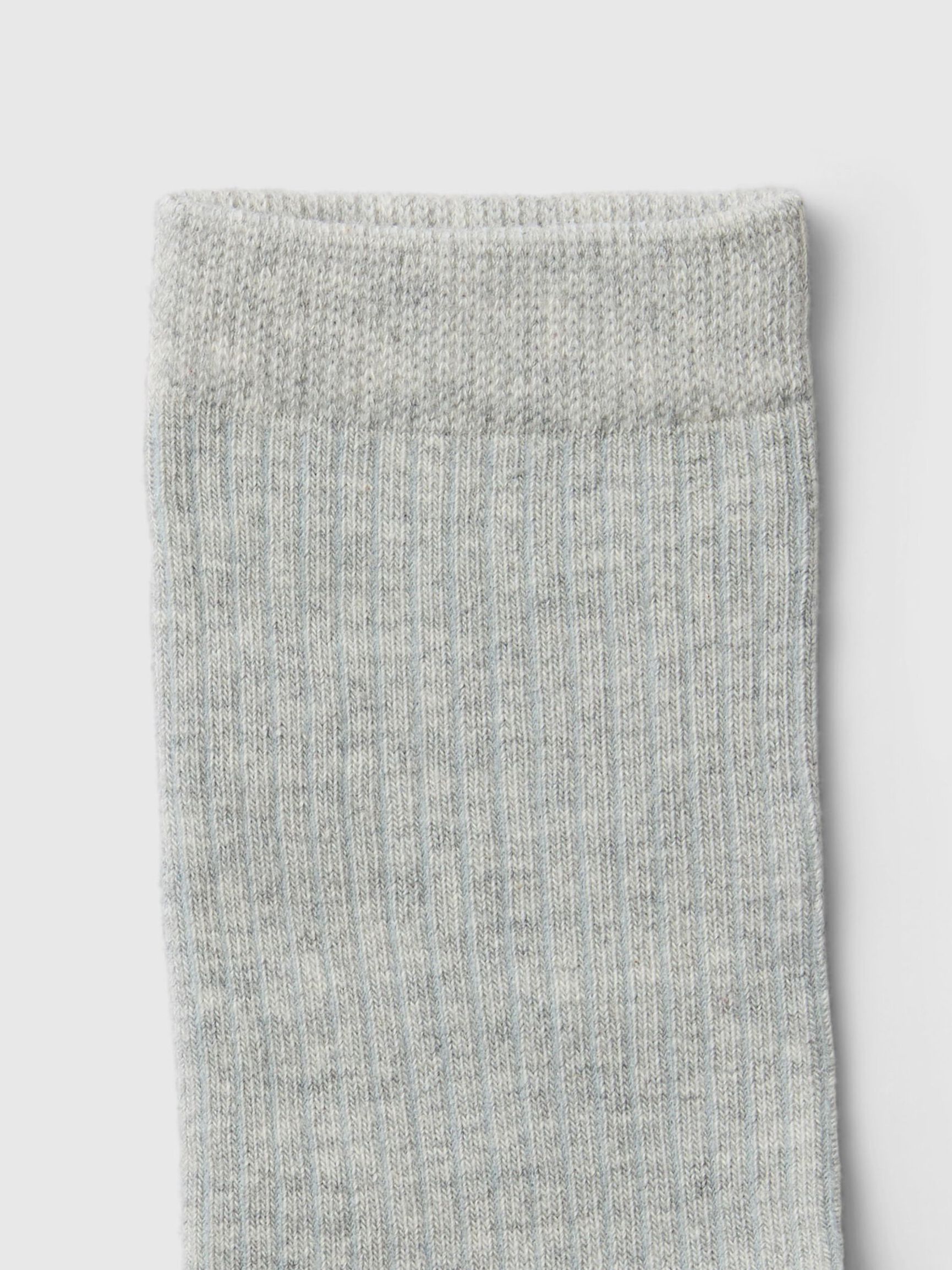 COTTON BLEND SOCKS | Grey | Selected